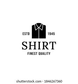 Shirt Logo Design Template Retro Style Stock Vector Royalty Free