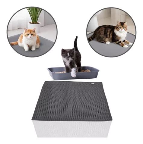 Tapete Coletor Areia Para Gatos Higiênico Lavável Envio 24h MercadoLivre