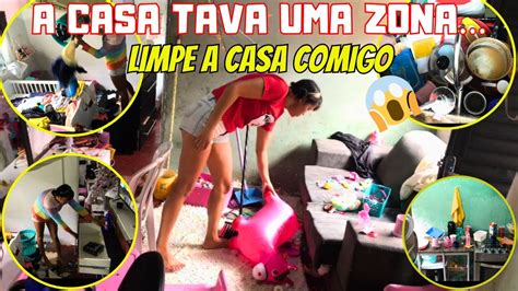 FAXINA PESADA LIMPEI TODA A CASA YouTube