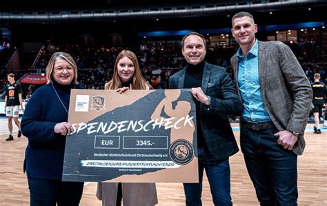 Spende F R Den Deutschen Kinderschutzbund Basketball L Wen Braunschweig
