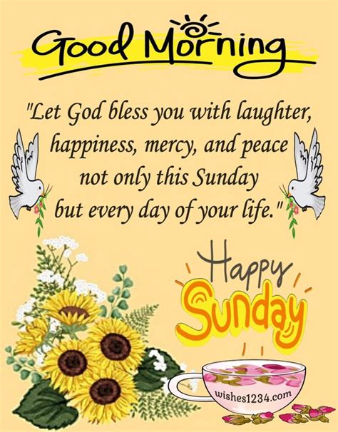 Happy Sunday Wishes Blessings And Quotes Good Morning Happy