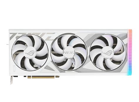 Asus ROG STRIX RTX4090 O24G WHITE Rogstrixrtx4090o24gwhite Rog Strix