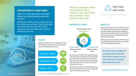 One Pager Powerpoint Template