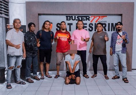 Polresta Kendari Tangkap Pelaku Penipuan Bermodus Trasfer Brilink