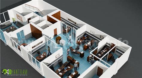 Floor Plan Modern Office Layout Floorplans Click