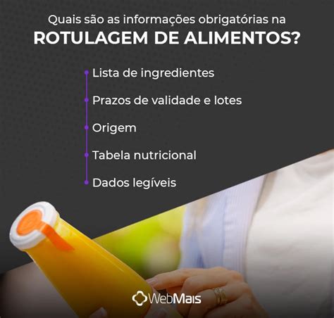 Rotulagem de Alimentos O Que É e Normas da Anvisa