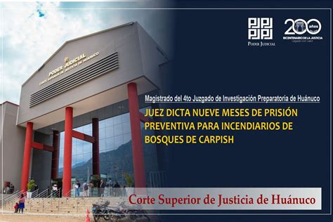 Huánuco ordenan prisión preventiva para dos acusados de provocar