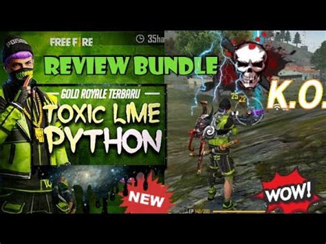 RIVIEW BUNDLE GOLD ROYALE TERBARU TOXIC LIME PYTHON Sumpah Keren Abis