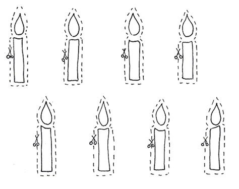 Velas cumpleaños para colorear y recortar CUMPLEAÑOS Pinterest