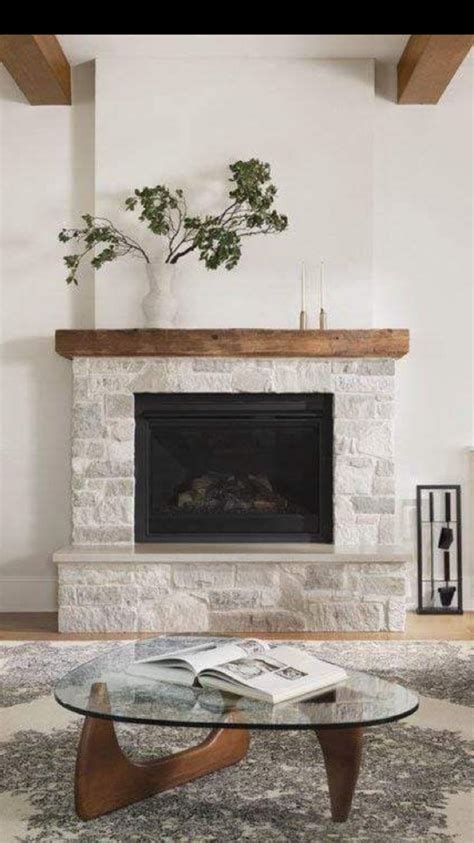 Farmhouse Fireplace Surrounds Modern Stone Fireplace Stone Electric