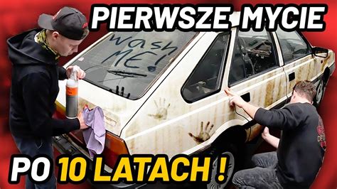 Pierwsze MYCIE Auta Po 10 Ciu Latach Stania W SZOPIE Gruz Z Szopy Cz
