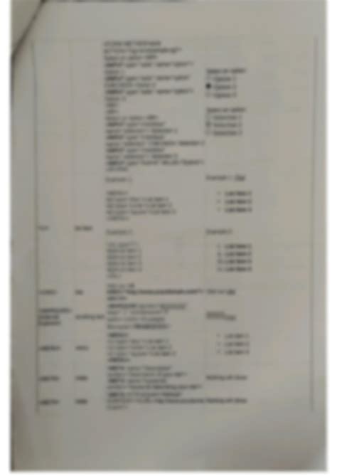 Solution Html Tag Chart With Example Studypool