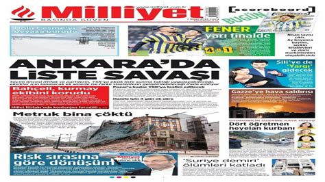 7 Nisan 2023 gazete manşetleri Ankara da liste savaşı Resim 1