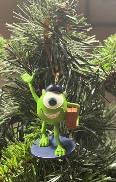 DISNEY PIXAR MONSTERS Inc Mike Wazowski Figure Christmas Tree