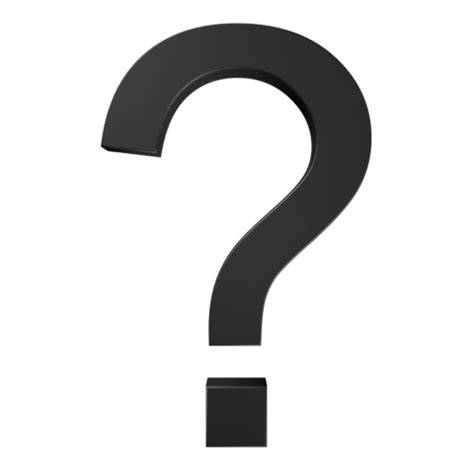 Vector Black Question Mark Logo Icon Symbol Image PNG Citypng
