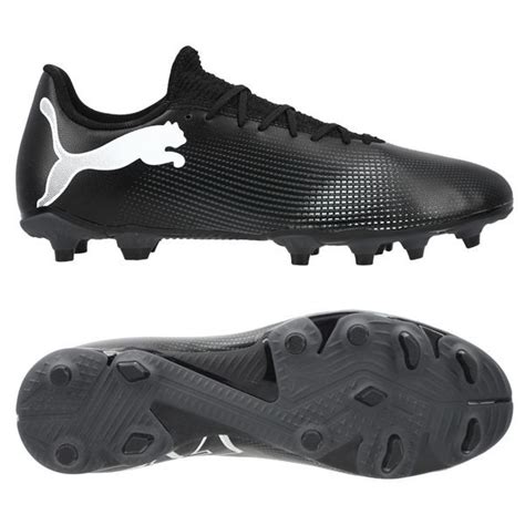 PUMA Future 7 Play FG AG Eclipse Svart Vit Unisportstore Se