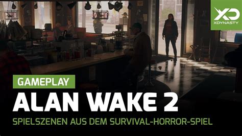 Alan Wake 2 Rund 30 Minuten Gameplay Aus Dem Survival Horror Spiel