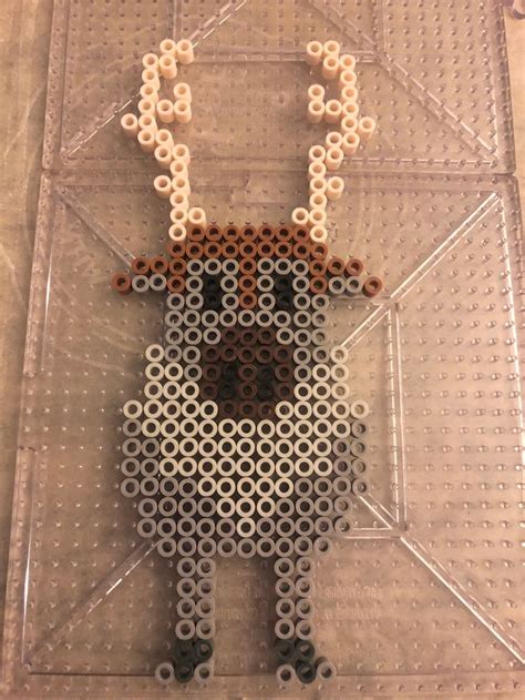 Sven From Disneys Frozen Perler Bead In Perler Beads Designs