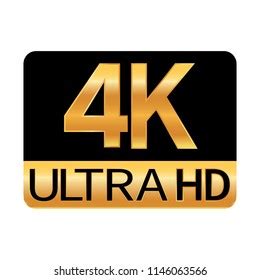 4k Ultra Hd Resolution Icon Web Stock Vector Royalty Free 1133877740