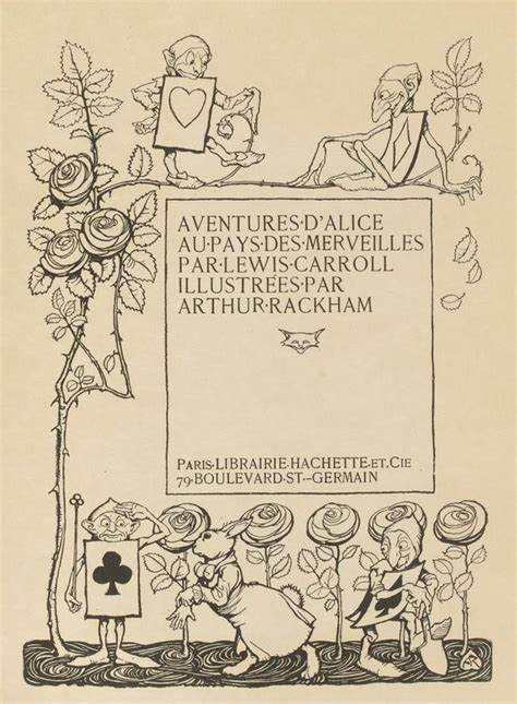 Les Aventures D Alice Dans Le Pays Des Merveilles Lewis Carroll