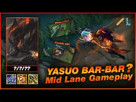 Nightbringer YASUO Mid Lane BAR BAR L Wild Rift Gameplay YouTube