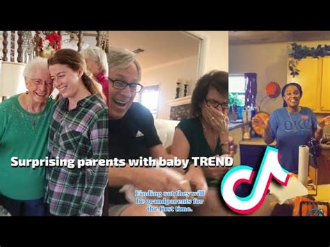TIKTOK TREND Telling Parents They Are Going To Be Grandparents YouTube