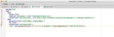 Javascript Uncaught Referenceerror Dygraph Is Not Defined Stack