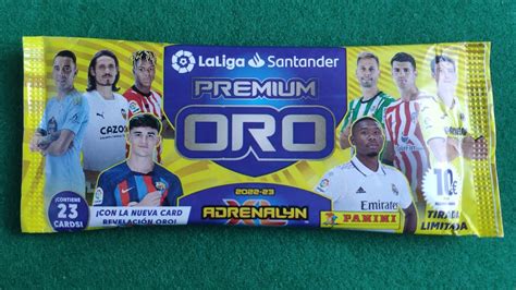 SOBRE PREMIUM ORO ADRENALYN XL 2022 23 YouTube