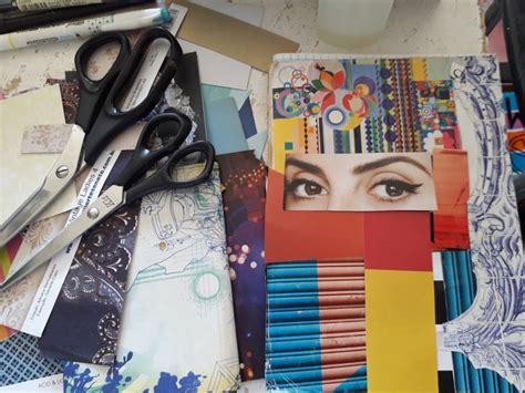 Colagens Usando Revistas Em 2022 Colagem Revista Diy