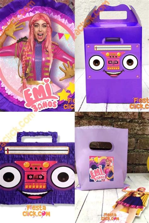 Fiesta De Luli Pampin 3rd Birthday Parties Birthday Party Lunch Box