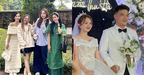 Đám cưới Đặng Thu Hà toàn hot tiktoker dự chỉ 1 người biệt tăm nghi