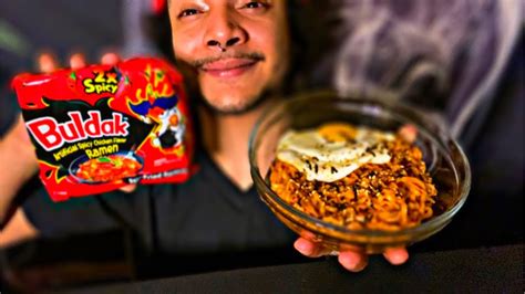 Fire Spicy Korean Noodles X Spicy Ramen Noodles Challenge While