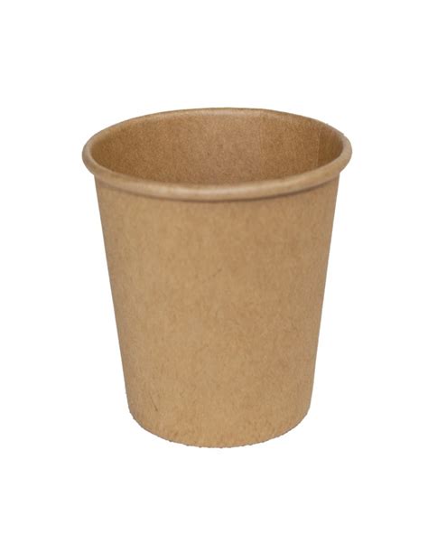 VASO CARTÓN KRAFT 4 OZ 120 ml 60 Diam 1 000 Und caja