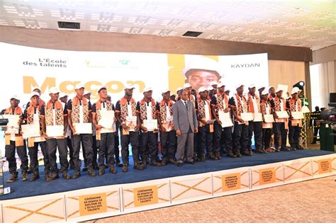 Ecole des Talents du groupe Kaydan 169 jeunes reçoivent leur