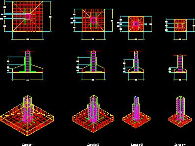 Planos De Zapatas Estructura En Cimentaciones Detalles