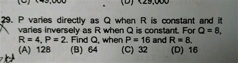 if p varies directly as the square of q and inversely as the square root of r and p 60 when q