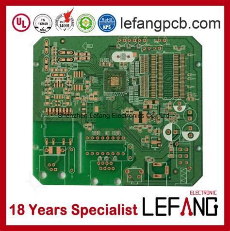 RoHS Rigid PCB Circuit Board For Electronic Communication PCB And PCBA