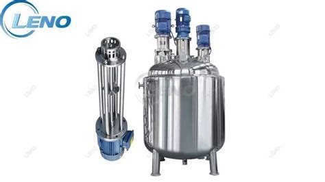 Leno Price Liquid Emulsify Reactor Homogenizer Tank Agitator Electric