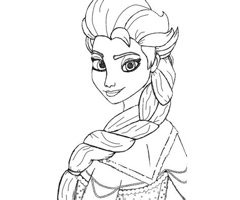 Frozen Para Colorear Pintar E Imprimir