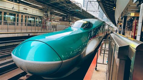 Fastest Shinkansen Among All Shinkansen Trains In Japan Hayabusa