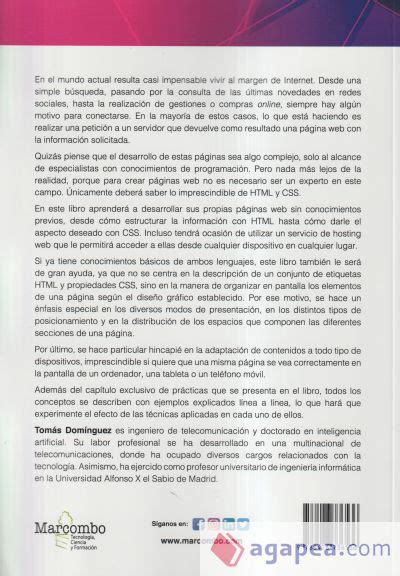HTML Y CSS COMO NUNCA ANTES SE LO HABIAN CONTADO TOMAS DOMINGUEZ