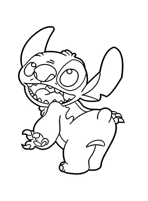 Easy Stitch Coloring Pages Coloring Page Free Printable Coloring Pages