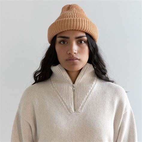 James Street Co Accessories James Street Co Adult Chunky Highland Wool Port Beanie In