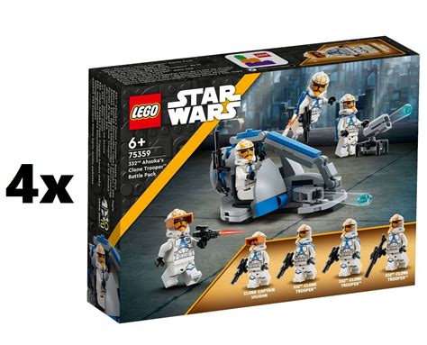 4x Bundle LEGO Star Wars 75359 332nd Ahsokas Clone Trooper Battle