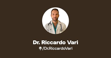 Dr Riccardo Vari Instagram Facebook Linktree
