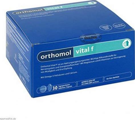 Orthomol vital f Tabletten Kapseln 30 Stück günstiger Preis