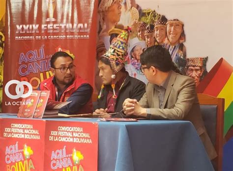 XXIX Festival nacional Aquí canta Bolivia se llevará a cabo en