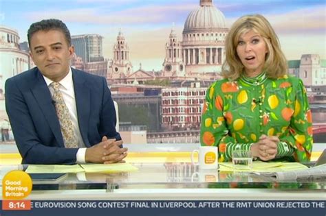 Good Morning Britain Viewers Distracted By Kate Garraway Appearance As