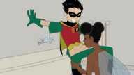 Post Bumblebee Dc Dcau Dick Grayson Karen Beecher Mity Robin