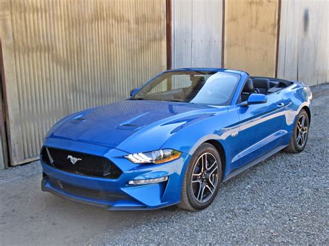 Blue Mustang Gt Convertible